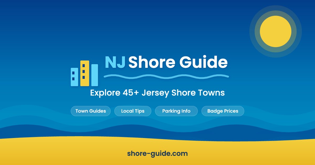 Interactive NJ Shore Map — All 57 Beach Towns
